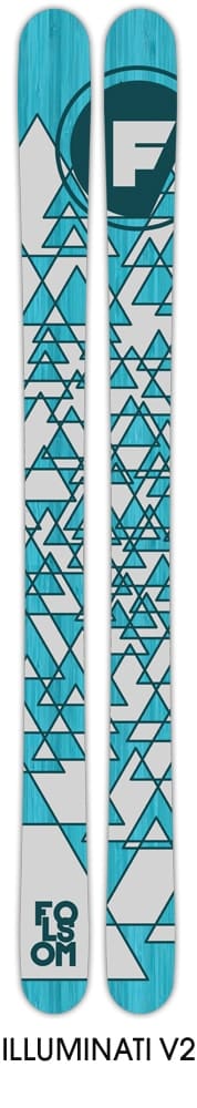 Folsom Custom Skis - Graphics | Custom Ski Graphics, Topsheet Graphics