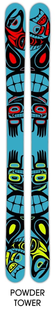 Folsom Custom Skis - Graphics | Custom Ski Graphics, Topsheet Graphics