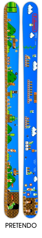 Folsom Custom Skis - Graphics | Custom Ski Graphics, Topsheet Graphics