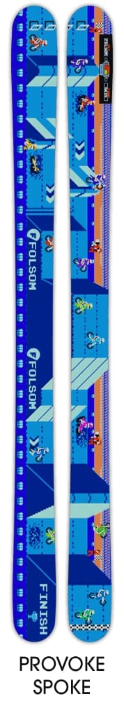 Folsom Custom Skis - Graphics | Custom Ski Graphics, Topsheet Graphics