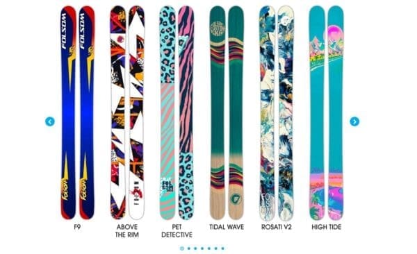 7 NEW Custom Ski Graphics